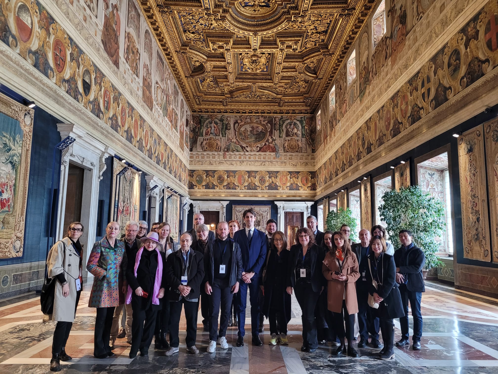 La Stampa Estera in visita al Palazzo del Quirinale - Stampa Estera