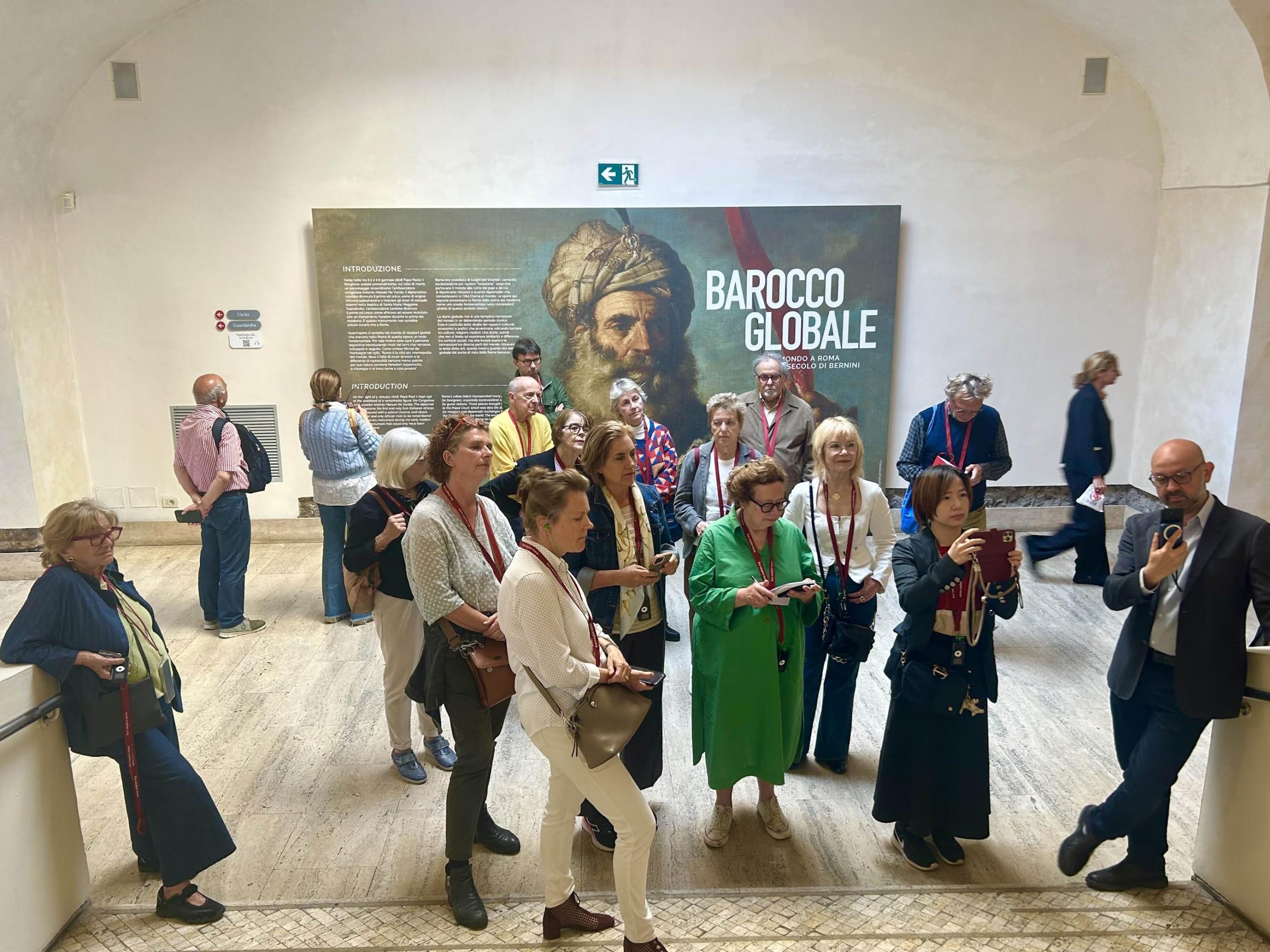 Visita alla mostra "Barocco globale" - Stampa Estera